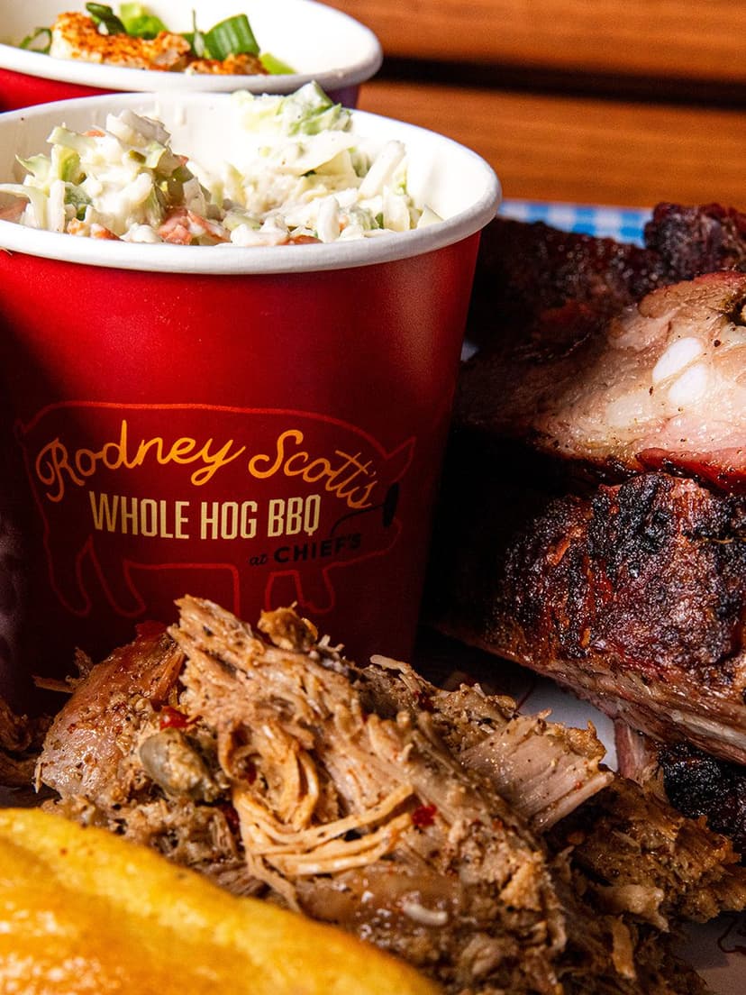 Rodney Scott’s BBQ at Chief’s | Southern BBQ on Broadway